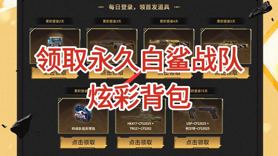 cf永久背包怎么获得图标