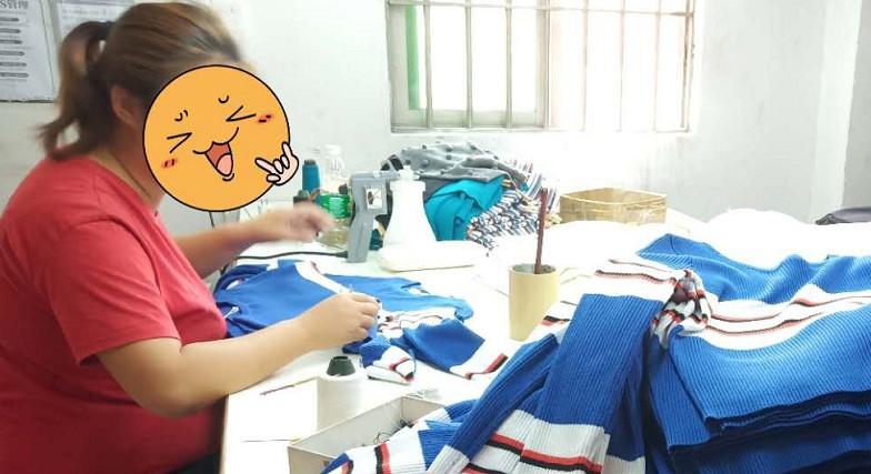 无缝针法补衣服图标