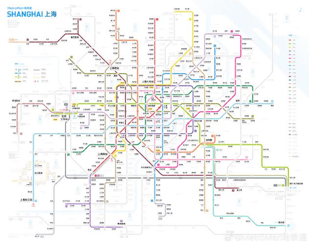 上海地铁交通路线截图
