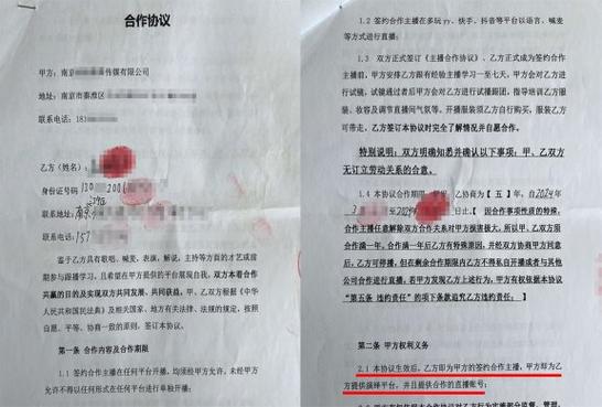 直播合作协议图标