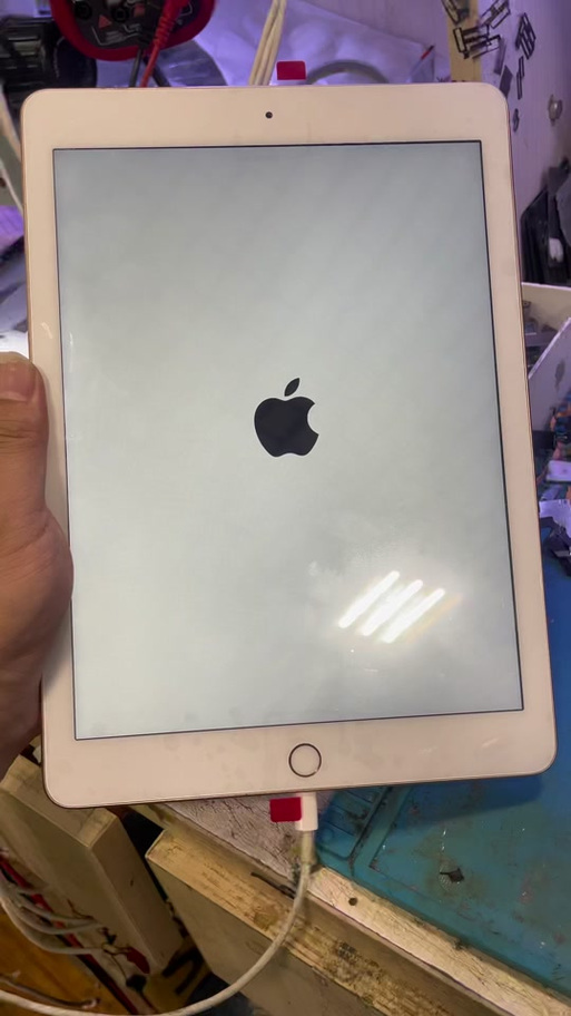 ipad开机白屏截图