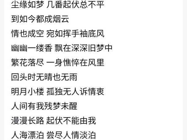 尘缘歌词图标