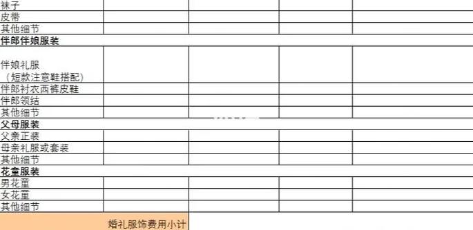 清单怎么弄