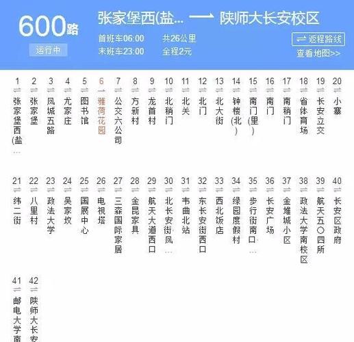 西安公交车来了精准实时查询