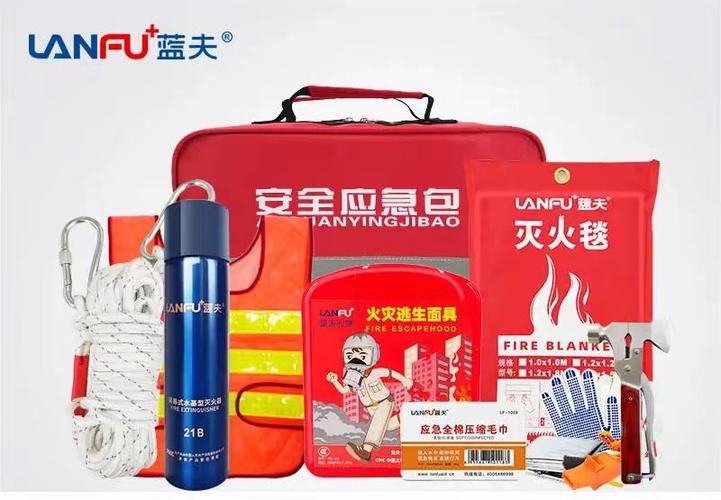 家庭消防应急包5件套图标