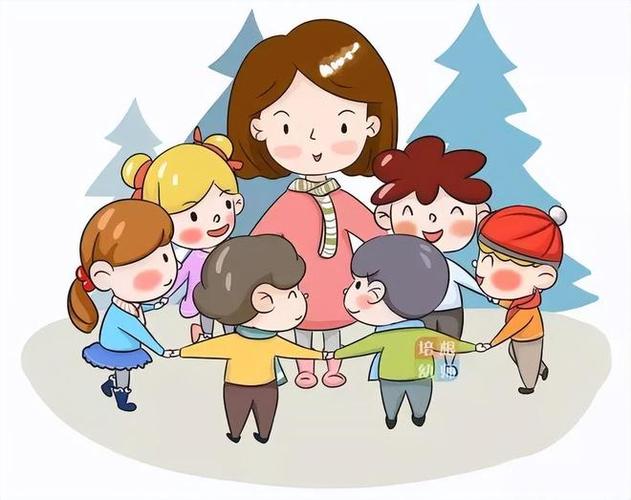 幼儿园老师动画片图标