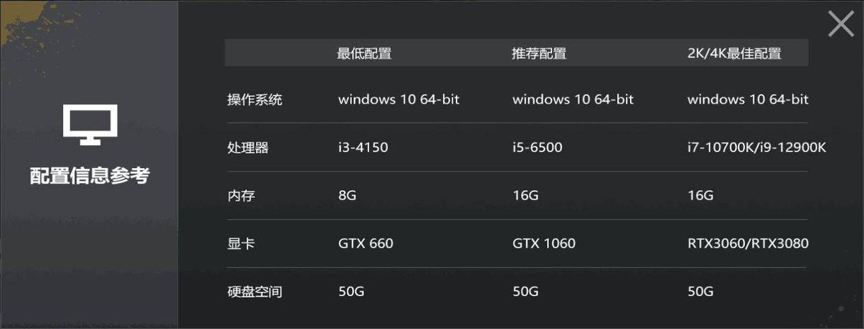 和平精英pc模拟器配置要求图标