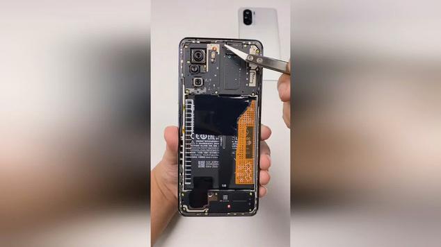 红米k40内部结构图