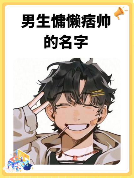帅气动漫男主名字图标