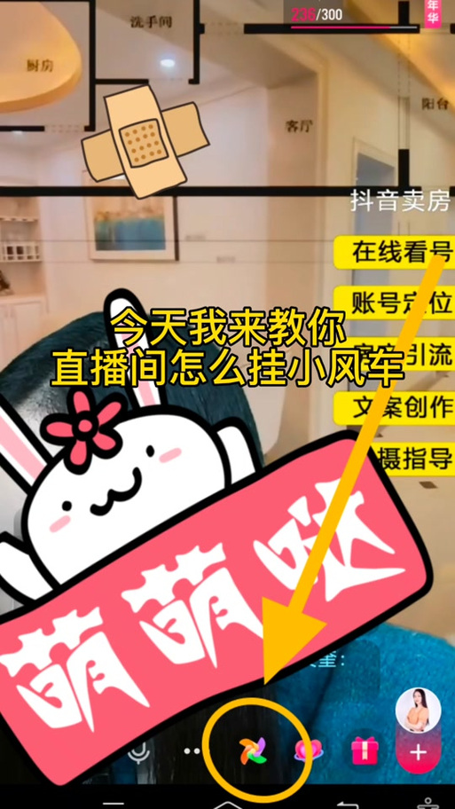 抖音挂小风车需要什么条件图标