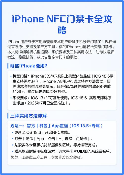 苹果x支持nfc门禁卡吗图标