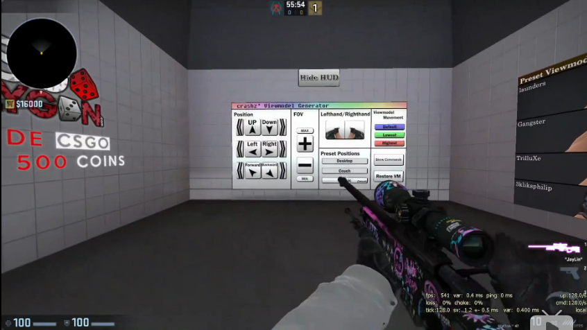 csgo调持枪视角图标