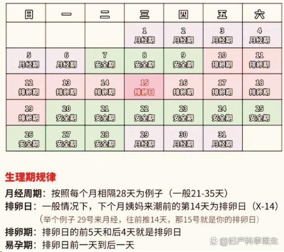 月经表安全周期计算游戏截图