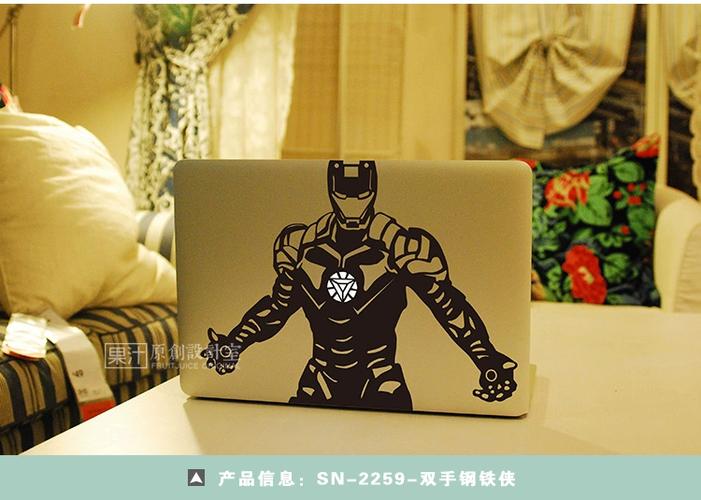 苹果电脑的贴纸有什么用图标