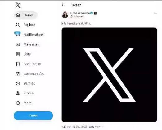 x(推特)显示处于离线状态
