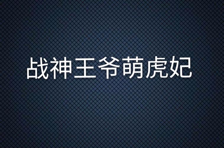 邪魅战神的萌虎妃图标