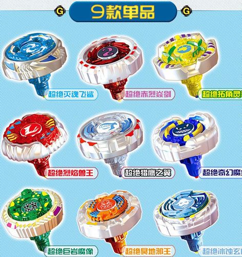 魔幻陀螺有哪些陀螺图标
