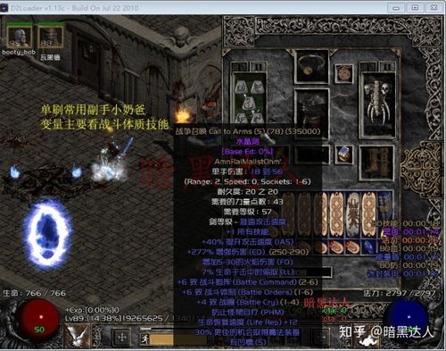 暗黑2冰法佣兵装备选择图标