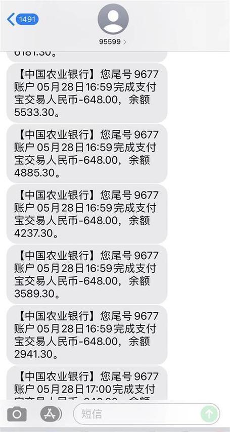 农行短信银行是什么图标