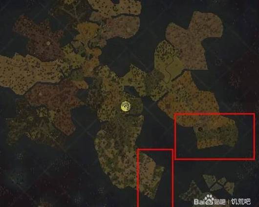 饥荒如何定位地图位置图标