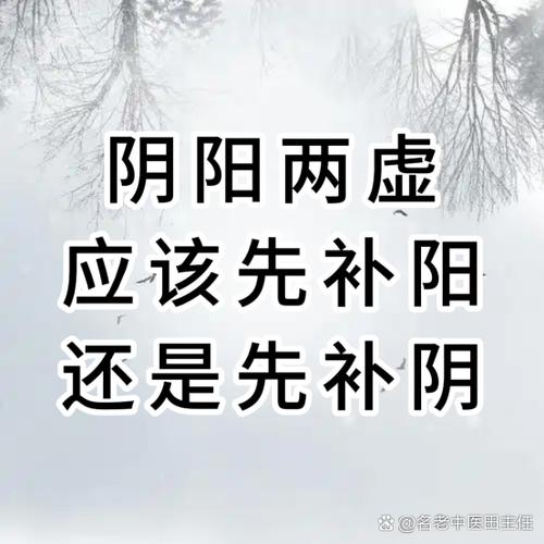 阴阳两虚先补阴还是先补阳图标