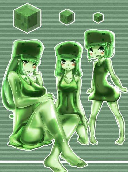 我的世界史莱姆娘截图