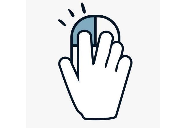 点击鼠标图标
