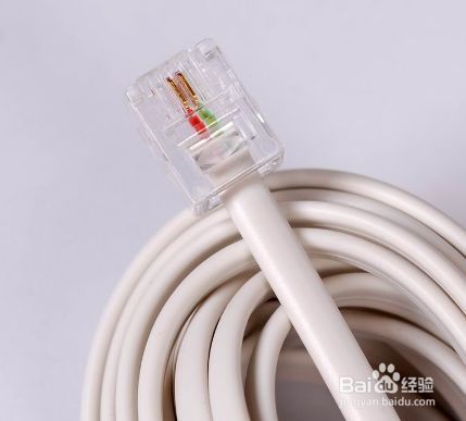 两芯电话线水晶头接法图解图标