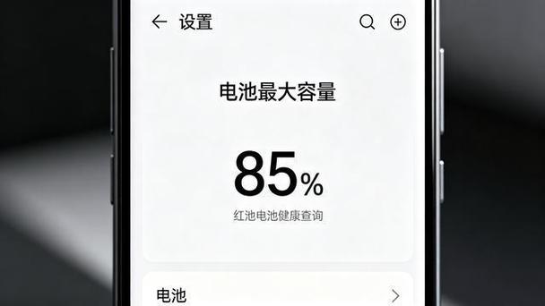红米电池健康度检测图标