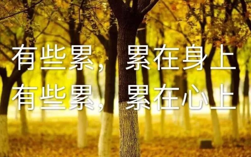 自己累的句子说说心情图标