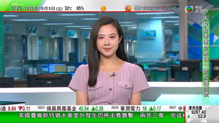 香港电视台直播截图