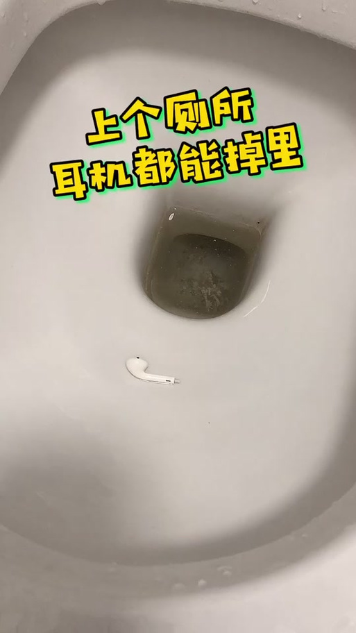 耳机掉马桶里冲走了图标