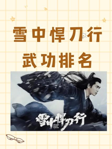 雪中悍刀行十大神功图标