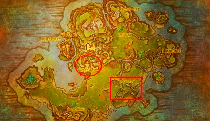 魔兽宝箱的地图图标