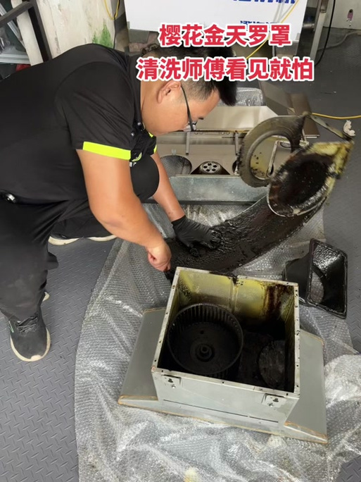樱花金天罗罩怎么拆洗