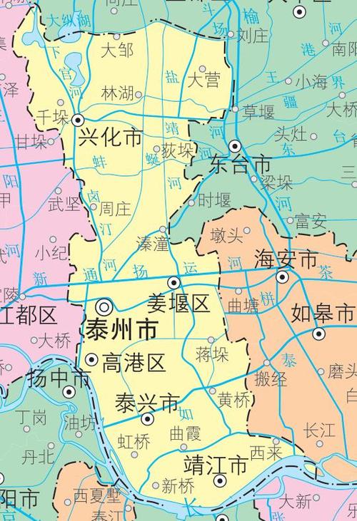 泰州地区地图图标
