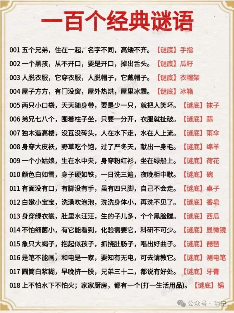 猜字谜语大全及答案图标