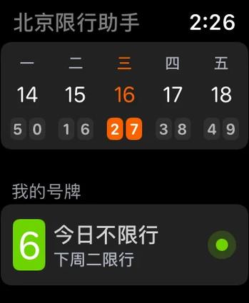 车辆限号提醒app图标