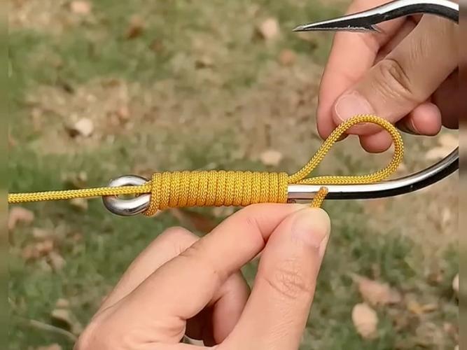 手工绑鱼钩视频截图