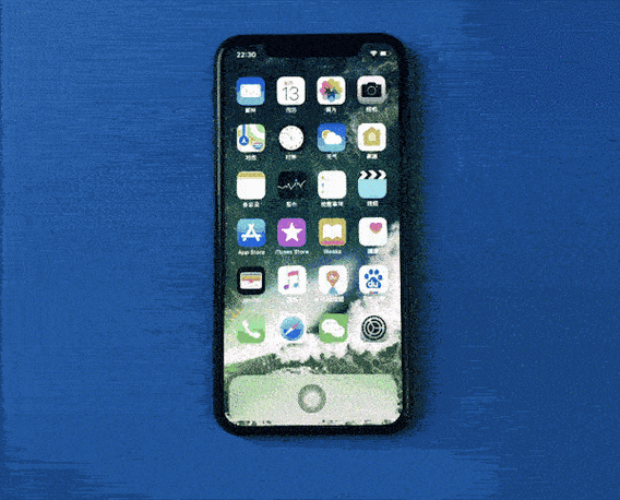 iphone X屏幕尺寸图标
