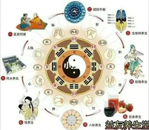 先天八卦代表的身体部位图标