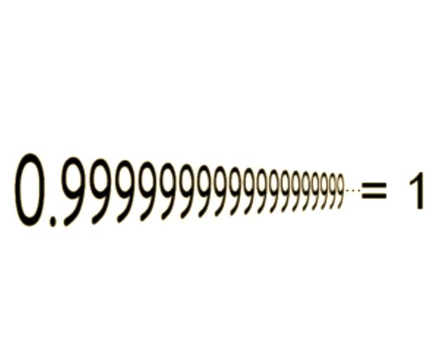1与0.9循环的大小