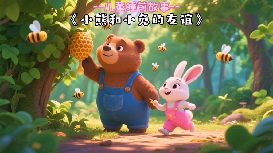 小兔子跟熊截图