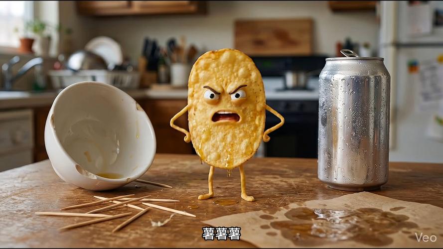 陈老师游戏解说的薯片图标