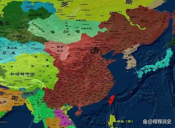 中国领土扩张史
