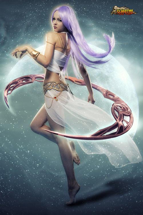 女神联盟真人版图标
