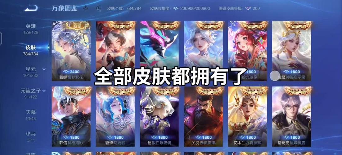 王者荣耀皮肤系列分类图标