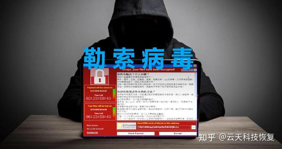 勒索病毒症状截图