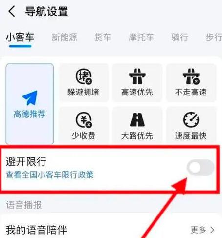 高德地图如何设置车牌图标