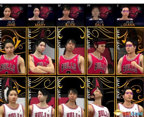nba2k14生涯模式女角色截图